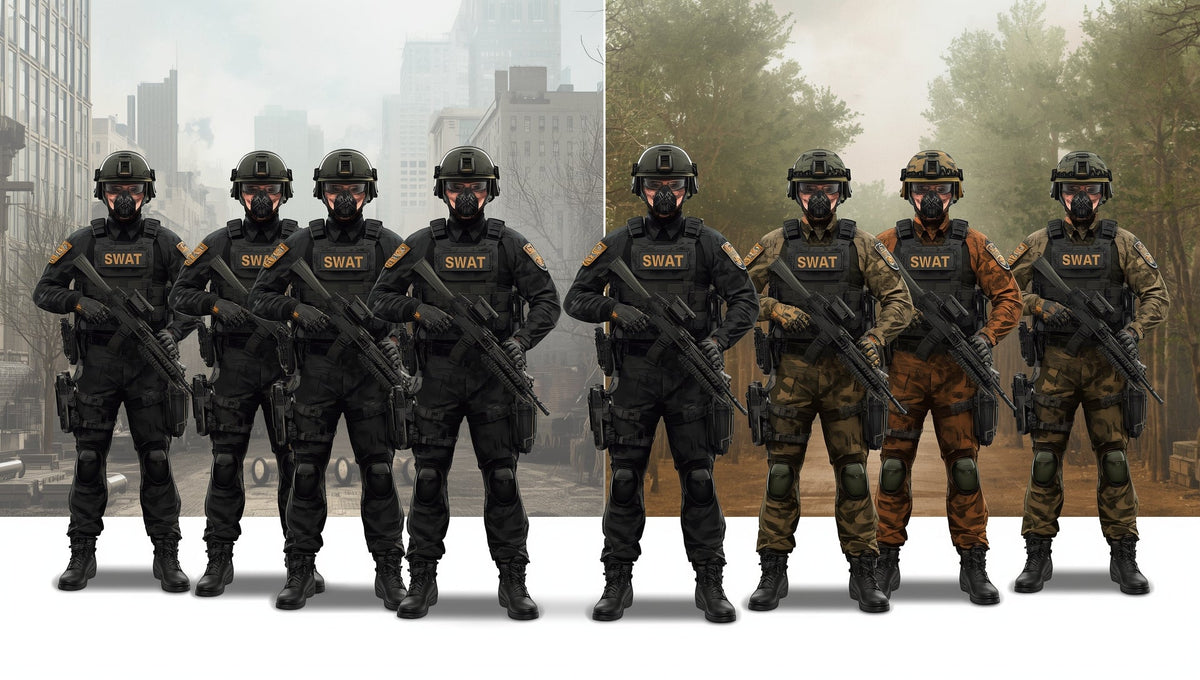 Strategic Color Choices in SWAT Team Uniforms [Explained] – COPJOT ...